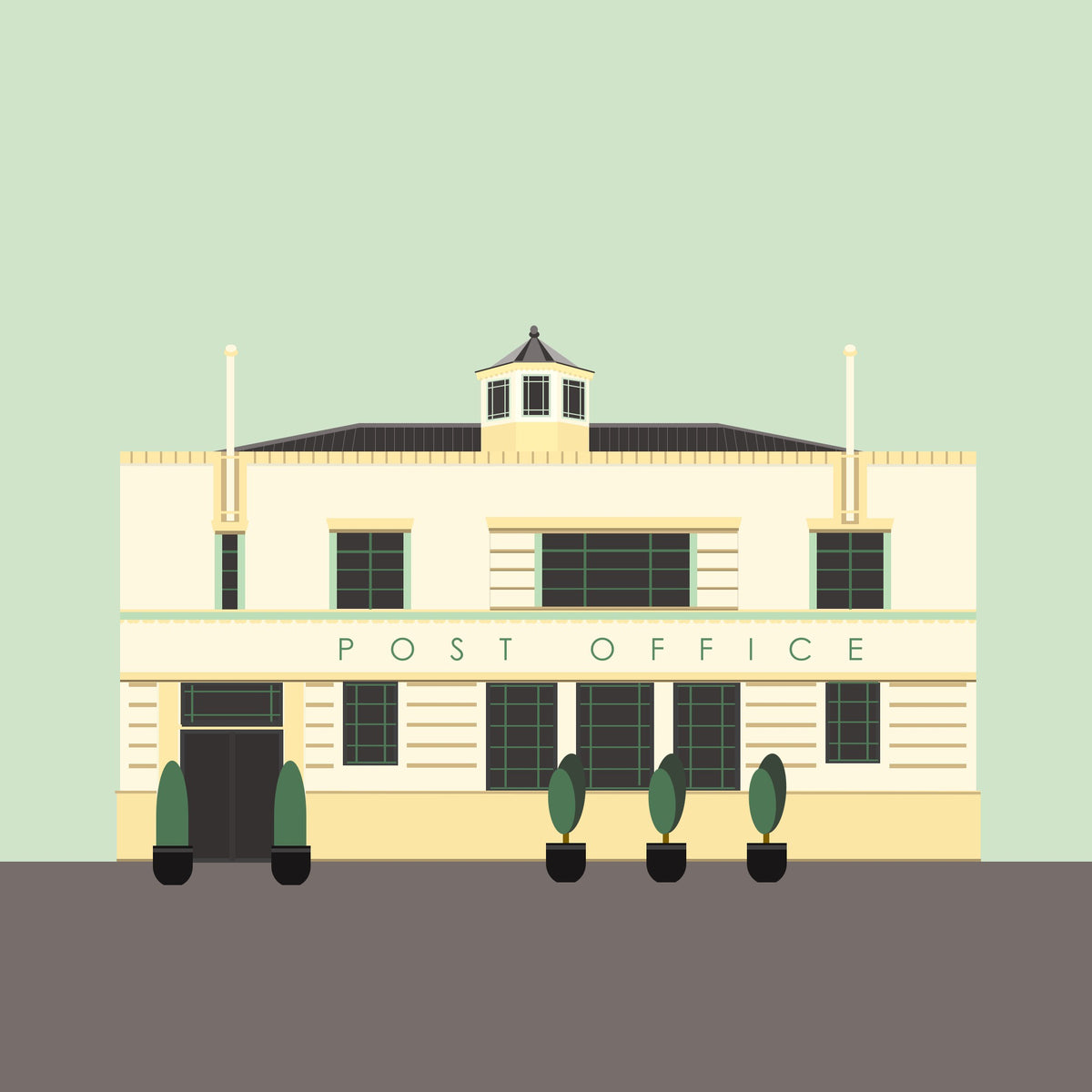 Devonport Post Office (small) – Flagstaffgallery